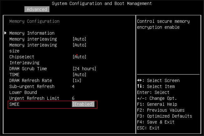 Using AMD Secure Encrypted Virtualization-Encrypted State (SEV-ES) in VMware vSphere on ...
